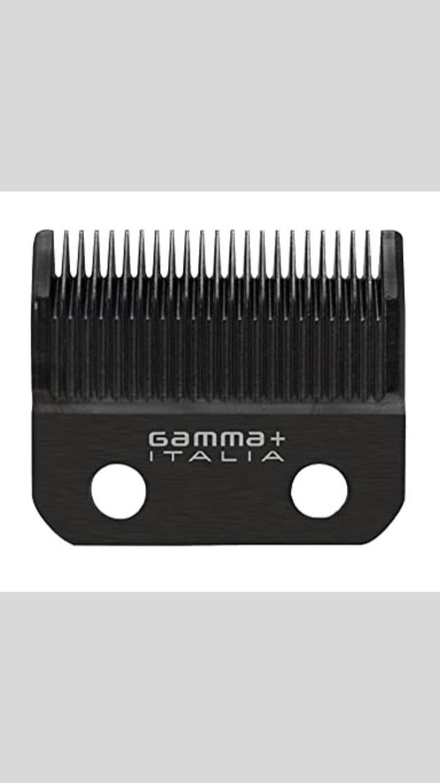Gamma Plus Black Trimmer Blade - HairStyling Products Cy