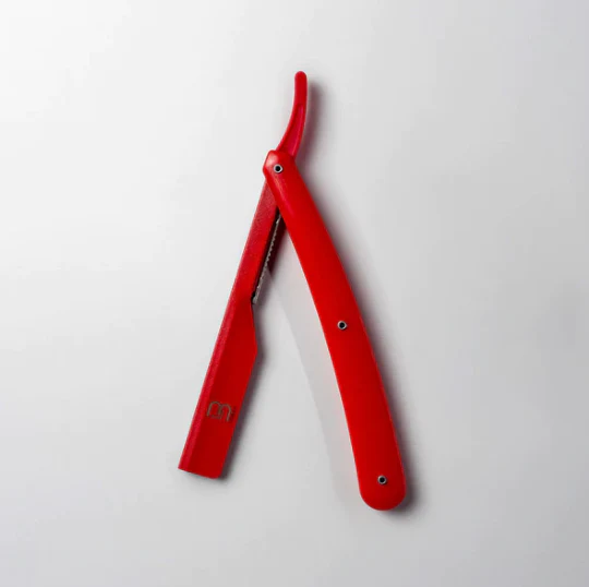 Red Shaving Razor - HairStyling Products Cy